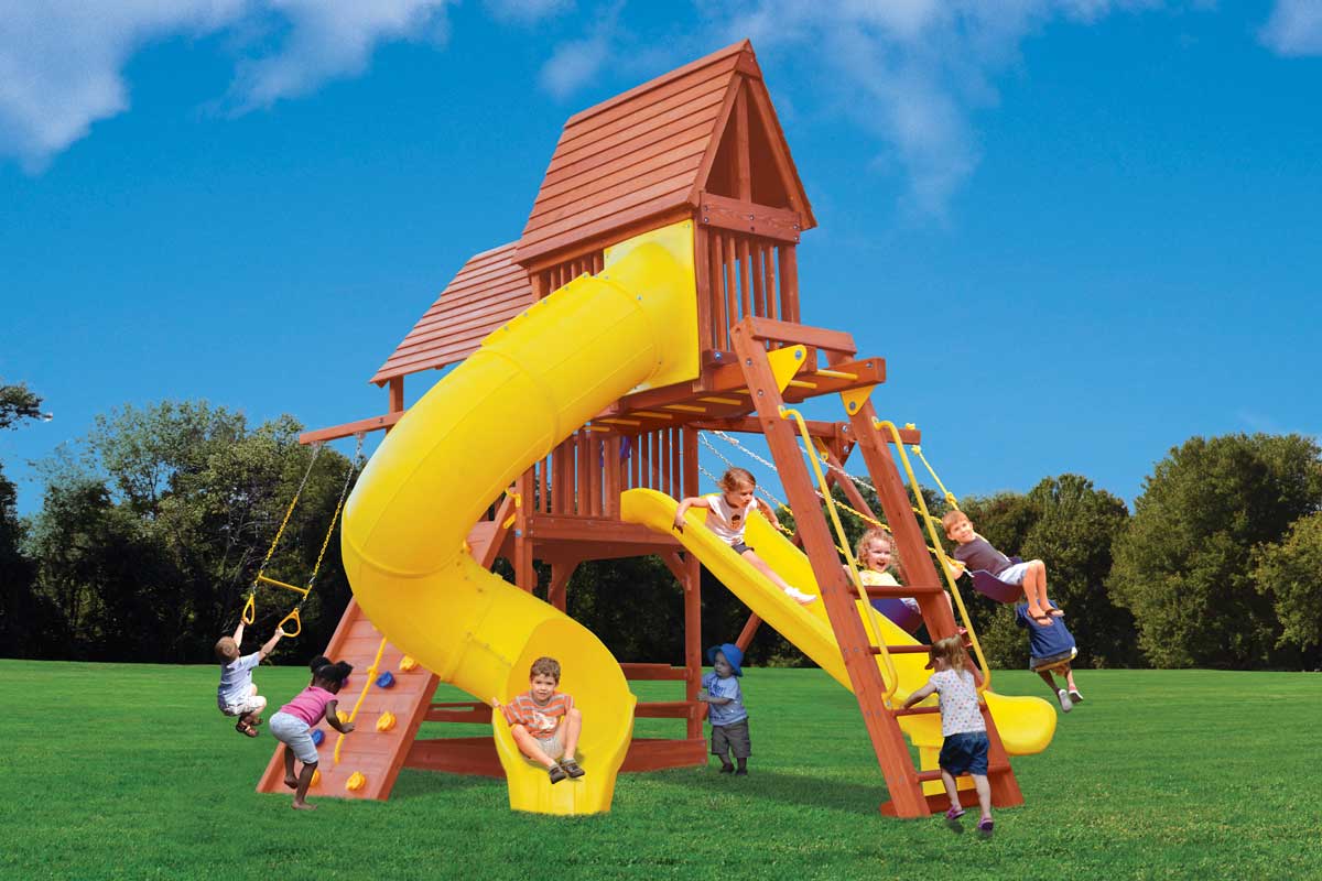 Swing Sets | Wooden Swing Set Sales & Installs - MN | Millz House